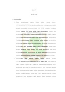 ANALISIS TERHADAP DASAR PERTIMBANGAN HAKIM DALAM MENJATUHKAN PIDANA MATI TERHADAP PELAKU TINDAK ...